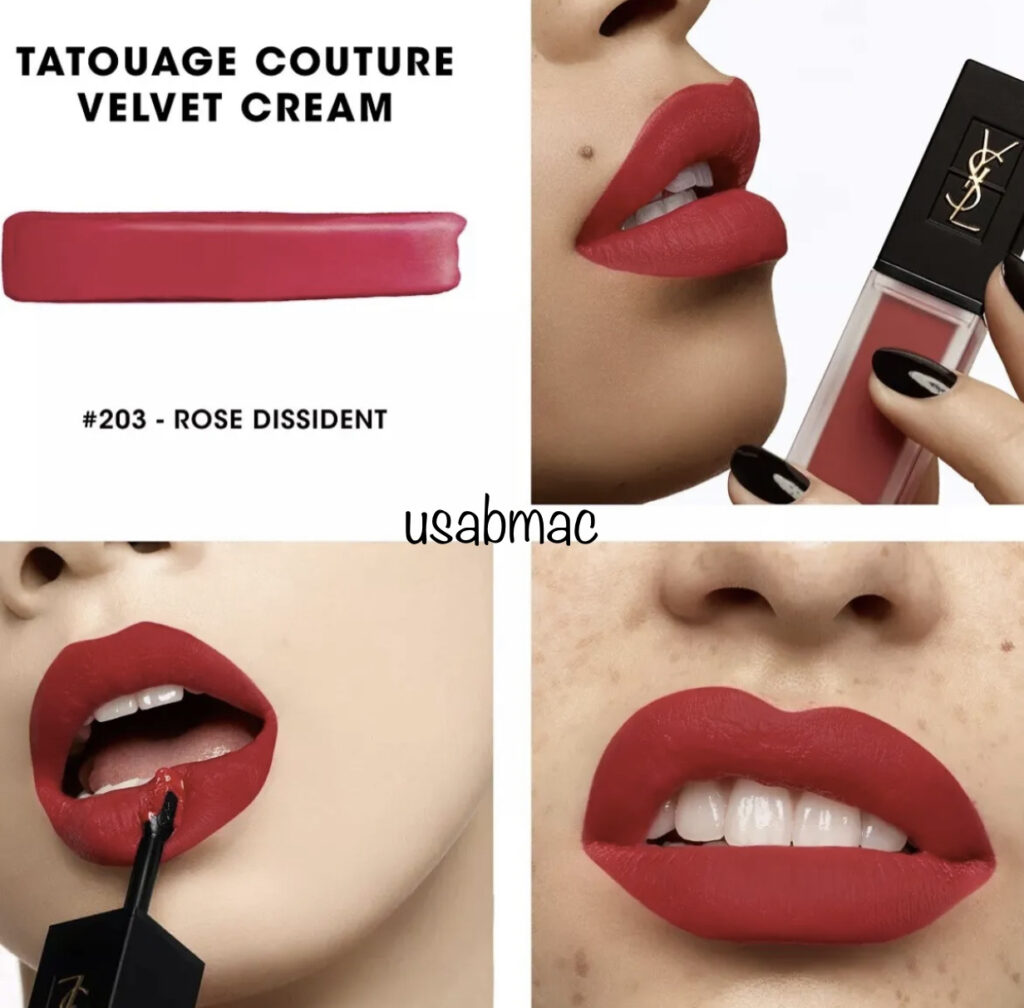 Son Môi YSL TATOUAGE COUTURE VELVET CREAM MATTE STAIN LIQUID – USA BMAC ...